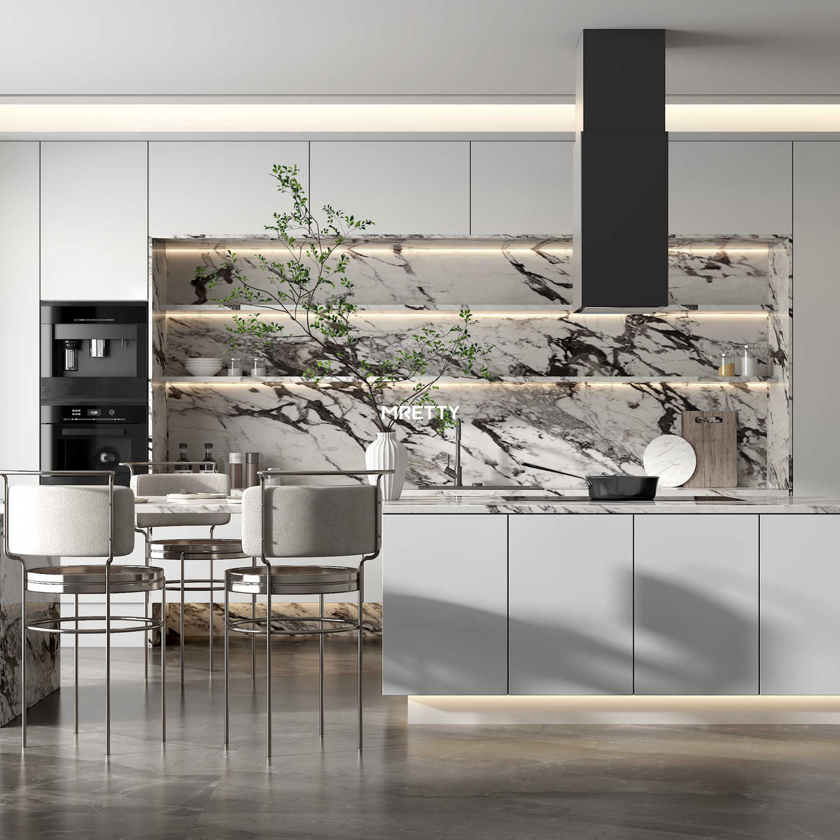 Luxury Master Suite Design: MRETTY Redefines Singapore’s Serene Elegan