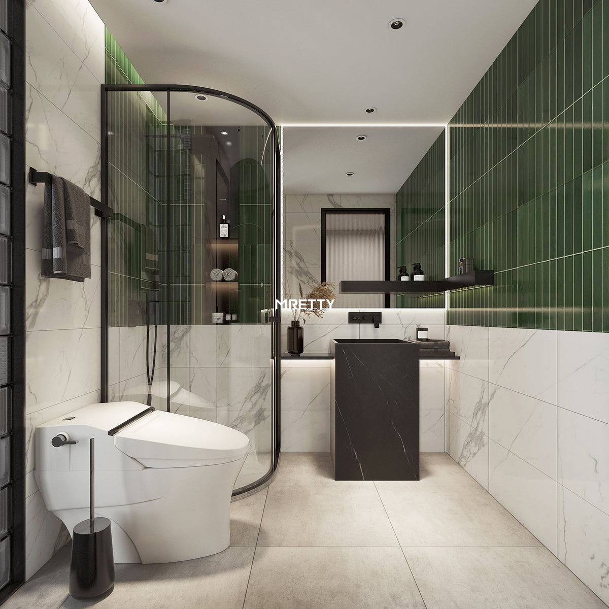 Bespoke Vanity Countertops: Materials Guide & Desi… | MRETTY