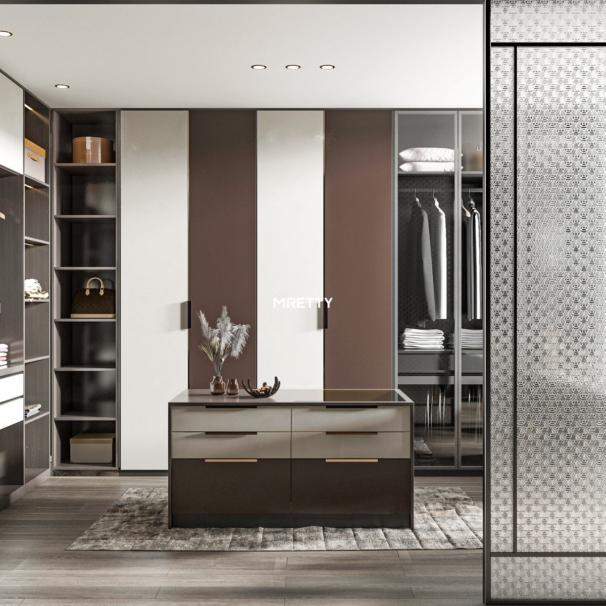 Custom Wardrobe Island Addition: Elevating Luxury … | MRETTY