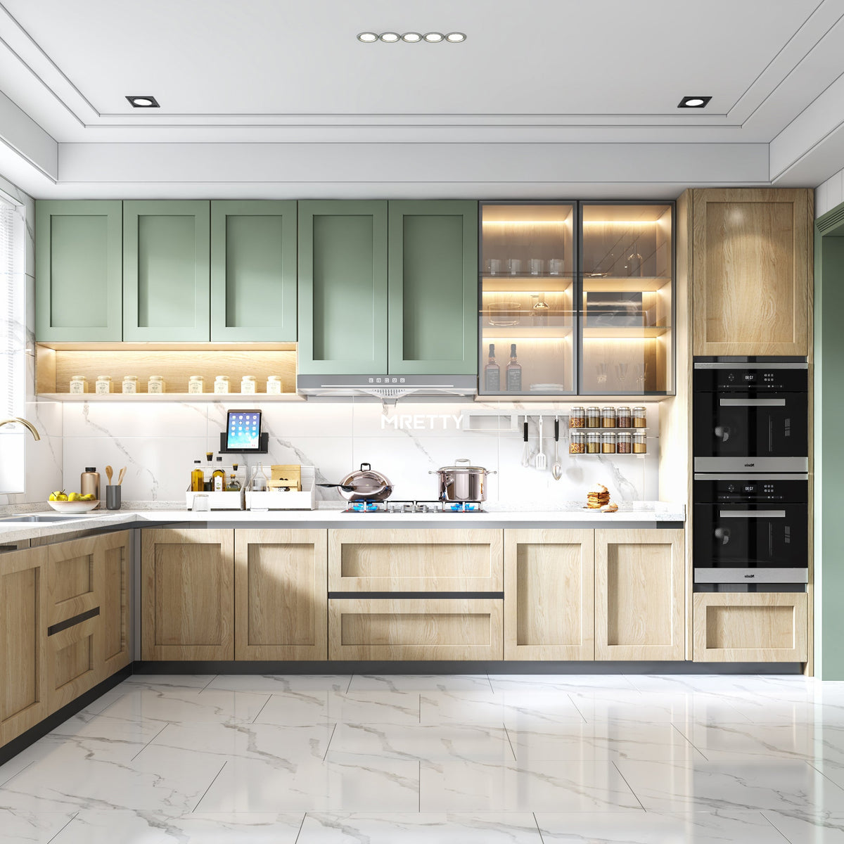 HDB Small Kitchen Design Ideas: Maximizing Style a… | MRETTY