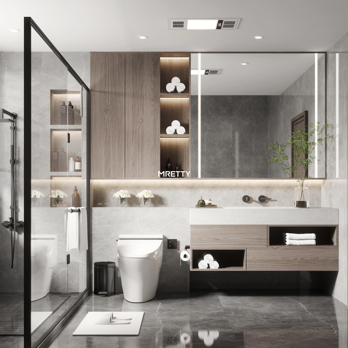 Custom Built-in Bathroom Vanities: Elevate Your Ho… | MRETTY