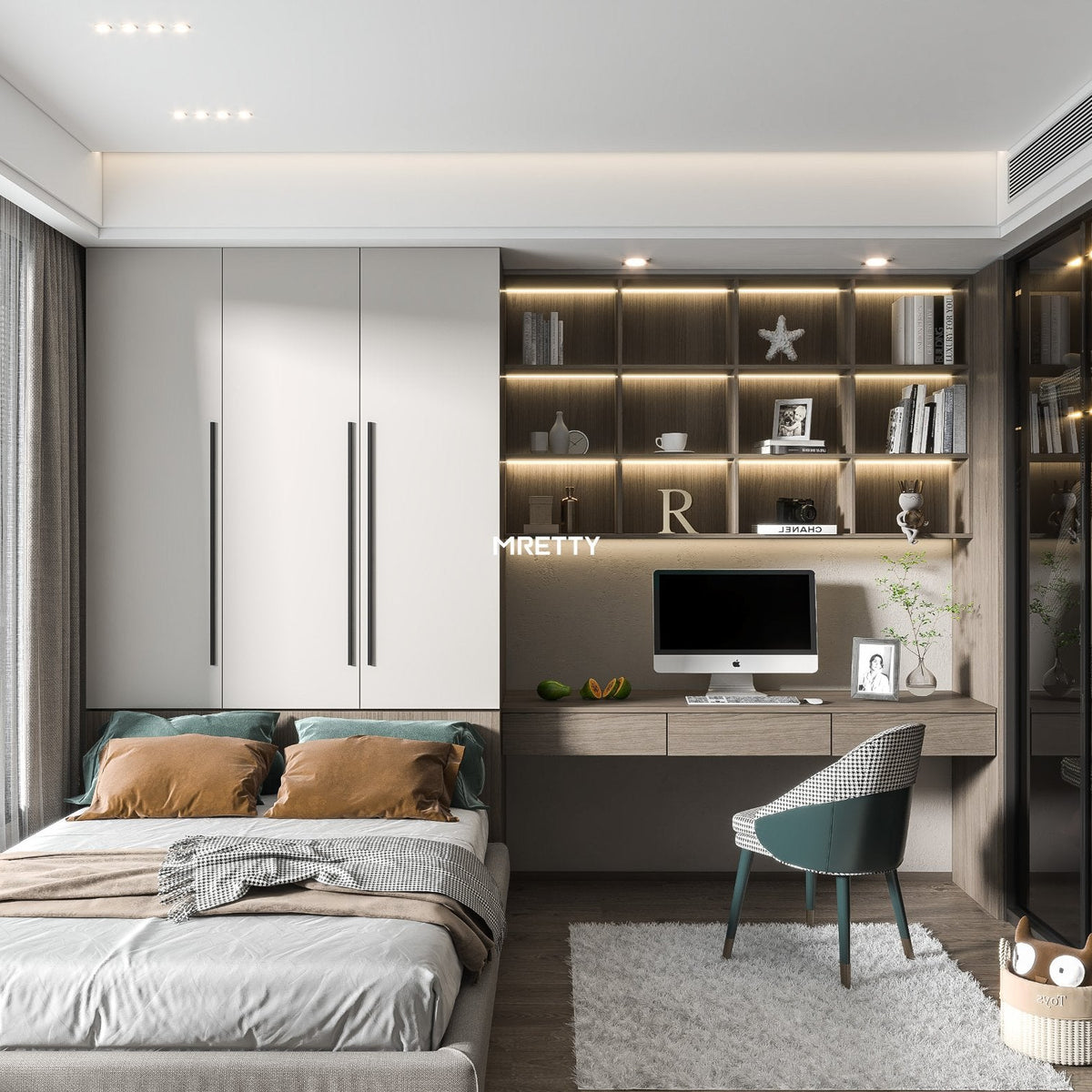 Transform 10㎡ Study into Guest Room: MRETTY's 2026… | MRETTY