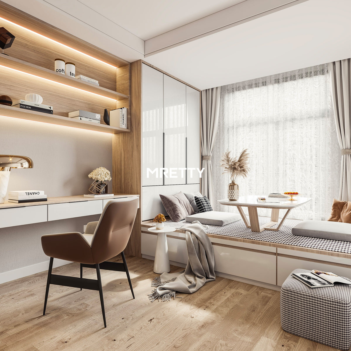 Expert Compact Wooden Wardrobe Design for HDB: MRETTY’s Guide