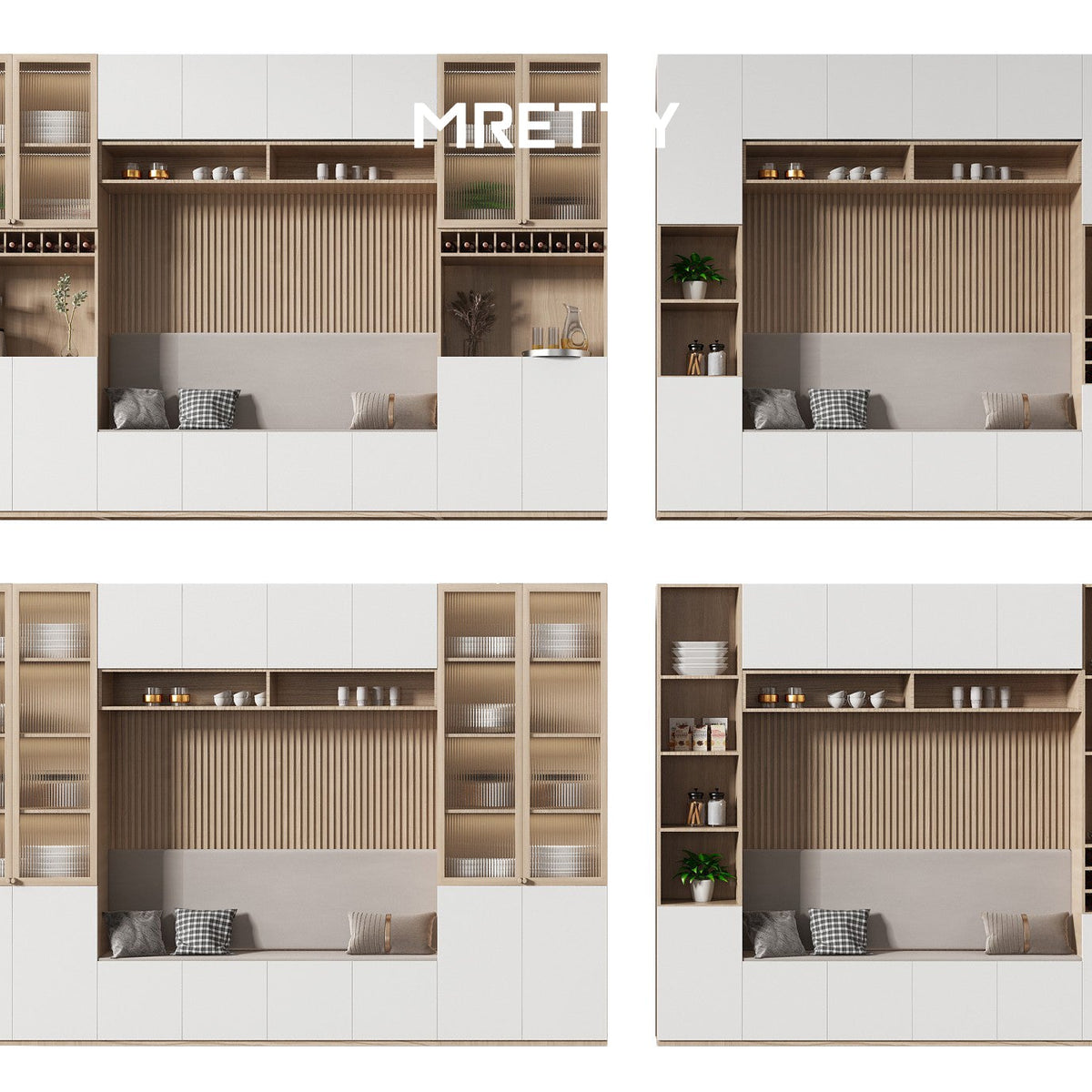 Luxury Entertainment Units by MRETTY: Redefine Singapore Homes