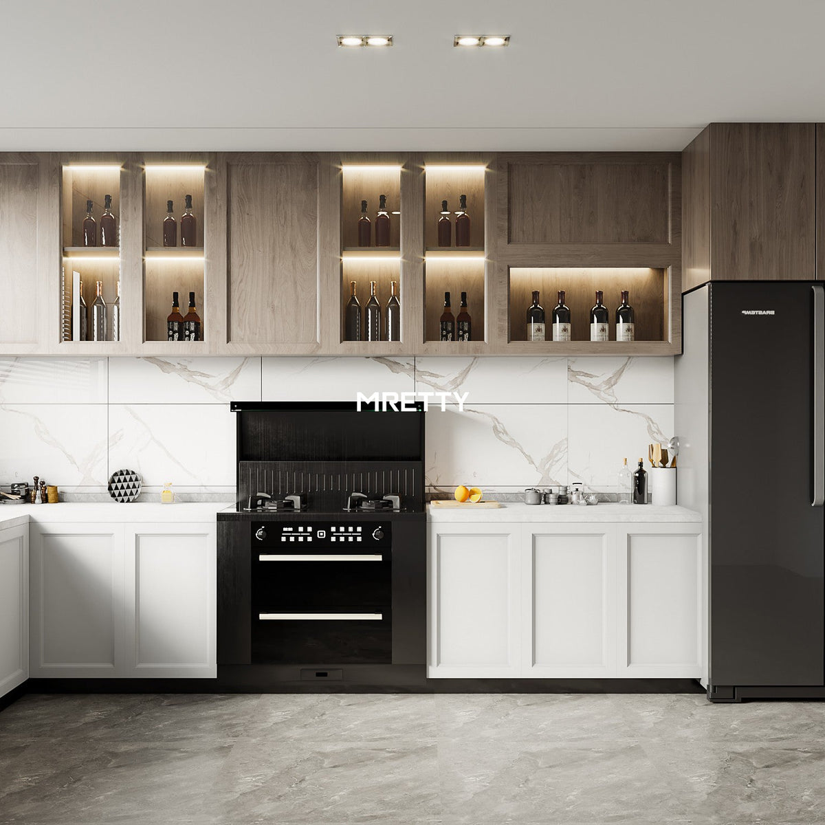 MRETTY Whole House Cabinetry Eco-Friendly Practices: Redefining the Fu