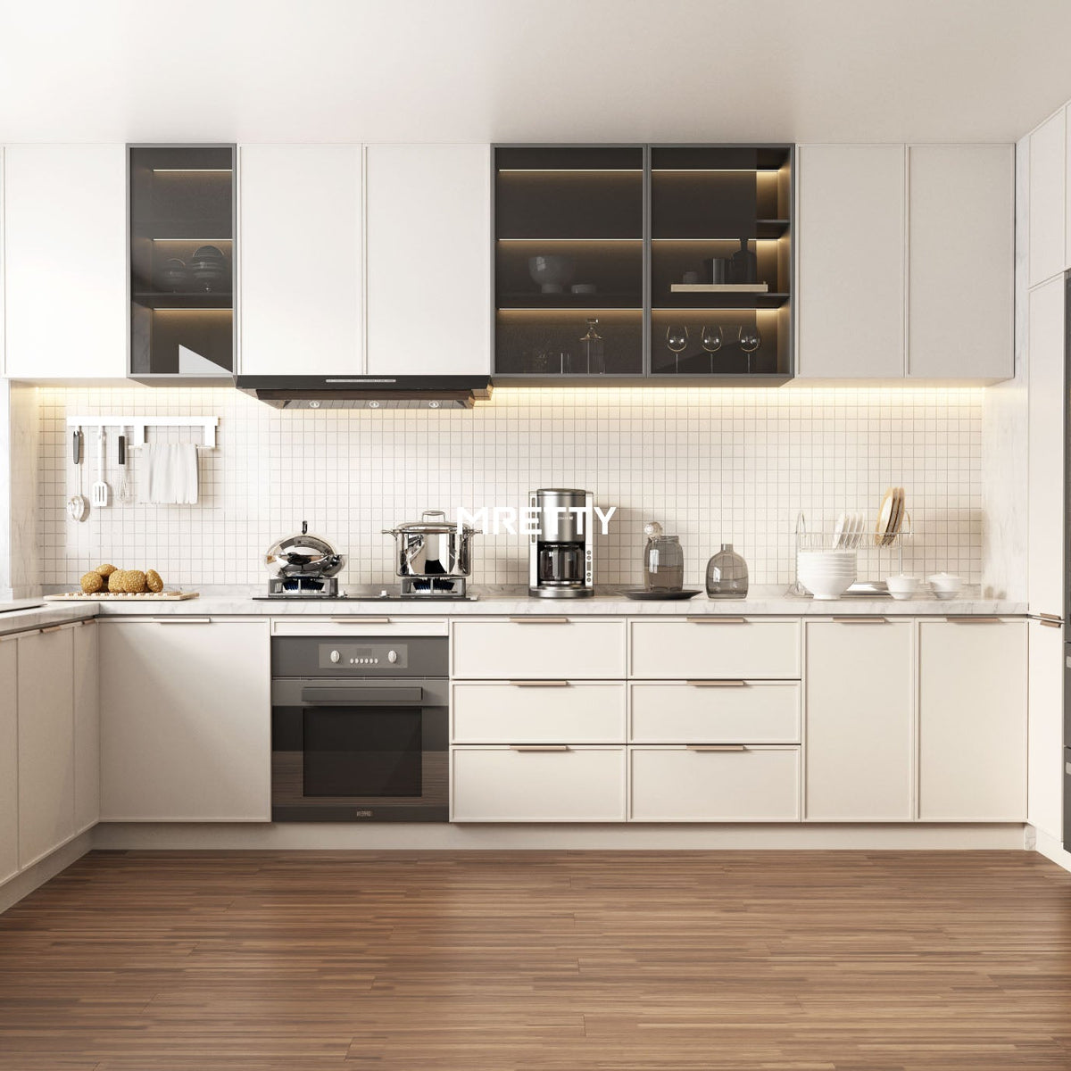 The Unseen Strength: MRETTY's Modern Custom Kitchen Cabinet Joints