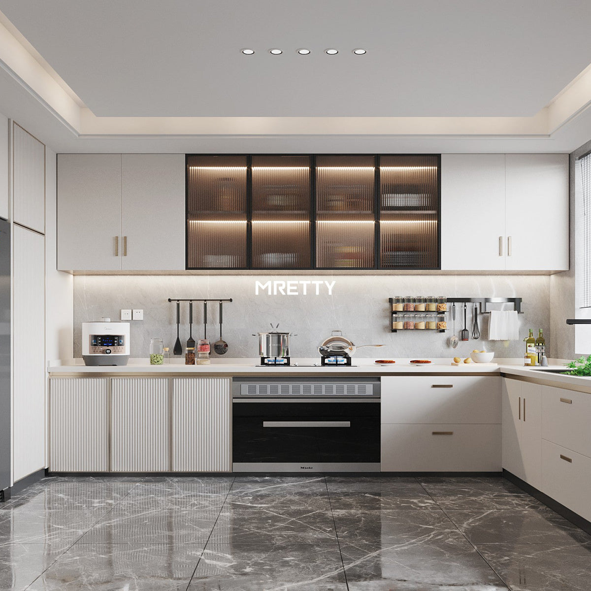 Whole House Design with Minimalism and Wood in Singapore: MRETTY’s Eco